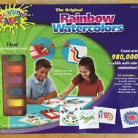 rainbow art | Toys | Rainbow Art Super Water Color Kit Painting Kit ...